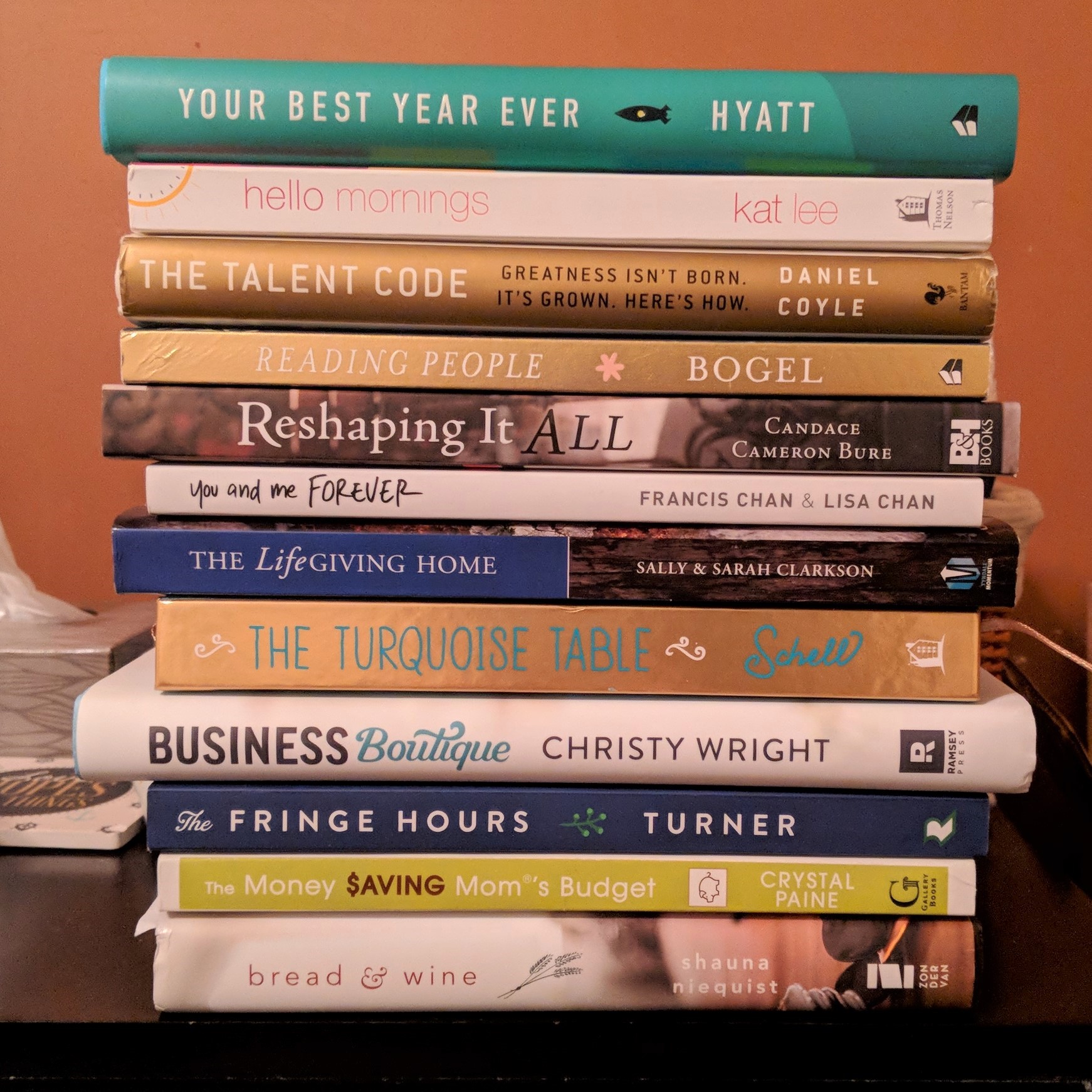 Book List - 12 Books I'm Reading in 2018 and More!